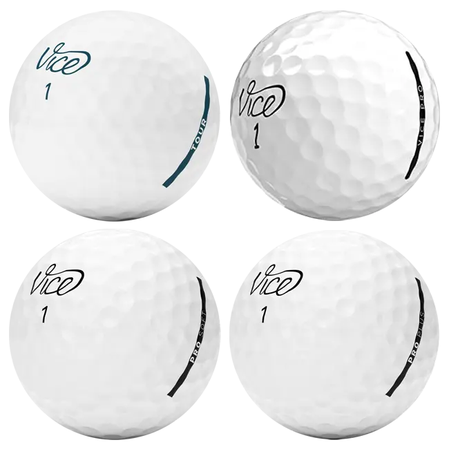 Used Vice Mix Golf Balls - Mint Golf Balls from BuyMyBallz – bmb.golf